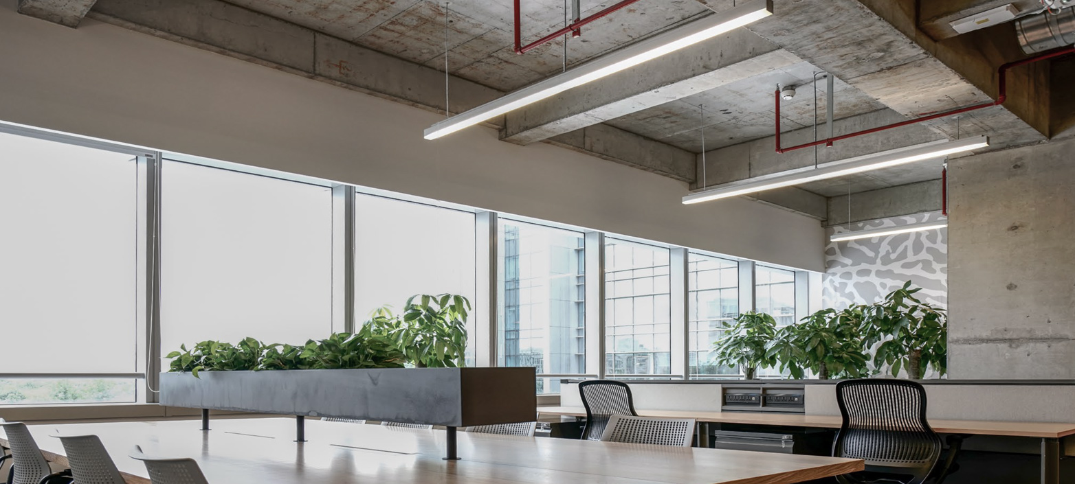 Linear 40 Pendant Direct-Indirect - Vizion Light