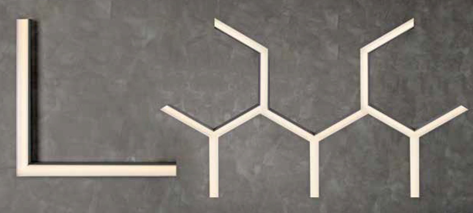 Hollow Shapes - Recessed- Direct - Vizion Light